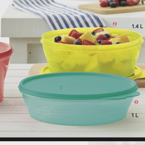 Tupperware | Kitchen | Tupperware Classic Fridge Bowls Set | Poshmark